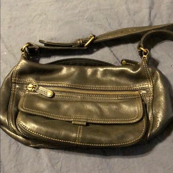 Fossil | Bags | Fossil Black Leather Hobo | Poshmark